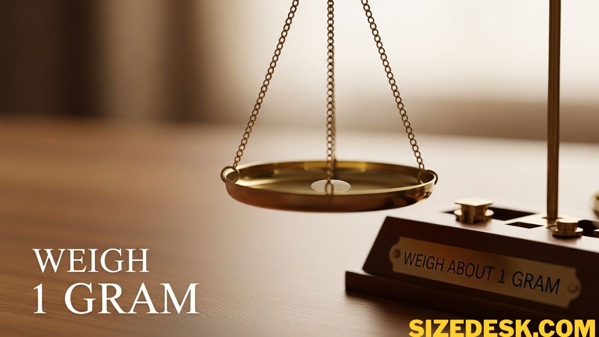 18 Most Common Things That Weigh About 1 Gram