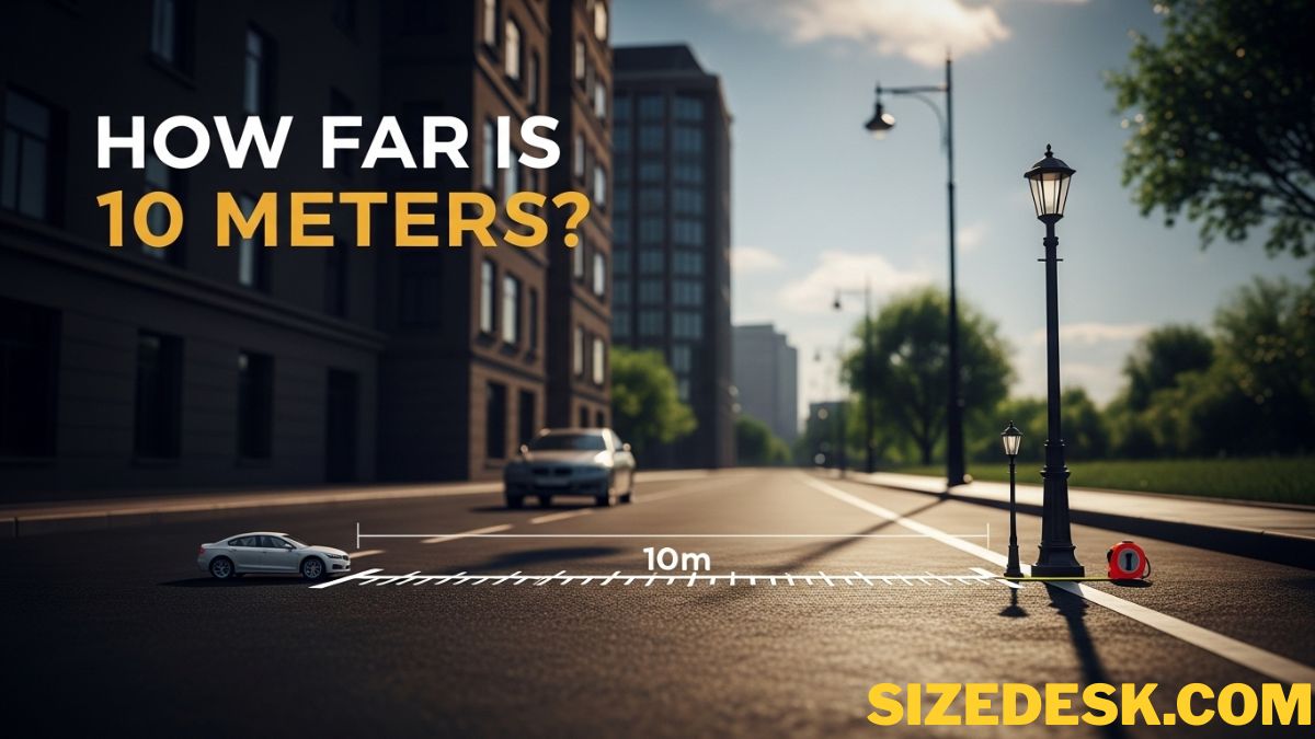 How Far is 10 Meters? 1 Most Common Things And Distances That Are 10 ...
