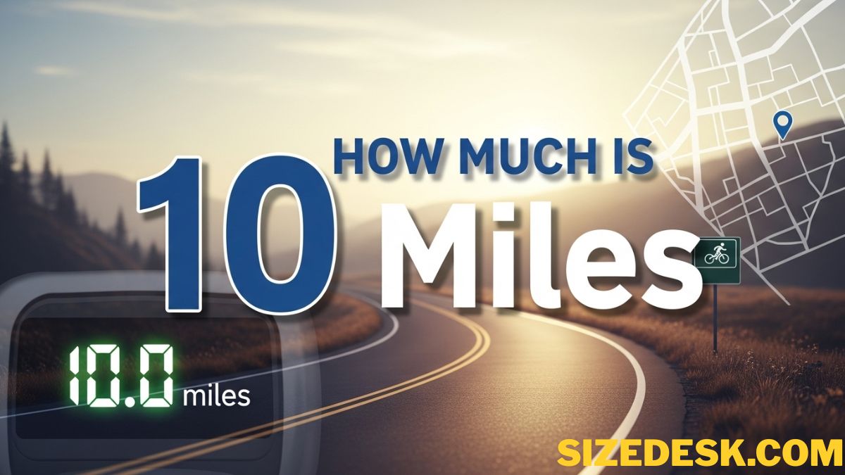 How Much Is 10 Miles? Most Common Things And Distances That Are 10 ...