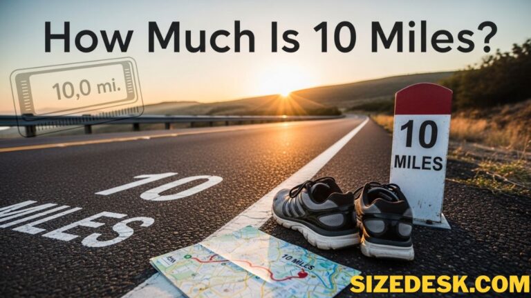 How Much Is 10 Miles? Most Common Things And Distances That Are 10 ...