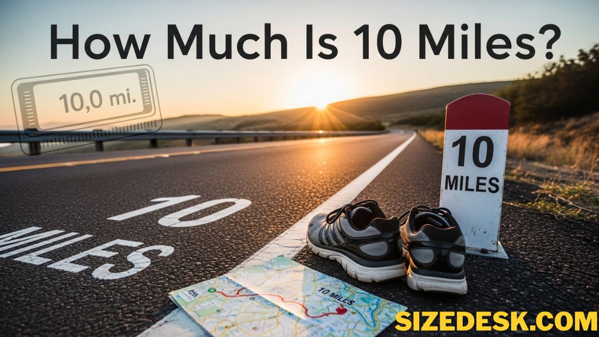 How Much Is 10 Miles? Most Common Things And Distances That Are 10 ...