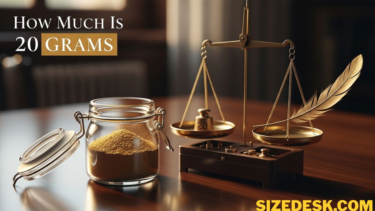 How Much Is 20 Grams? 15 Most Common Things That Weigh About 20 Grams