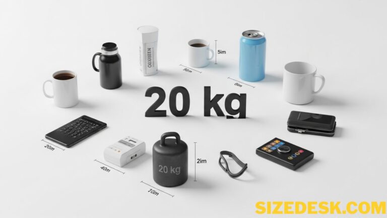 How Heavy is 20 Kg? 17 Common Things That Are 20 Kilograms