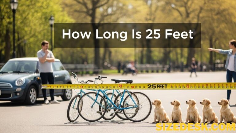 How Long Is 25 Feet? 16 Most Common Things That Are Exactly (or Super ...