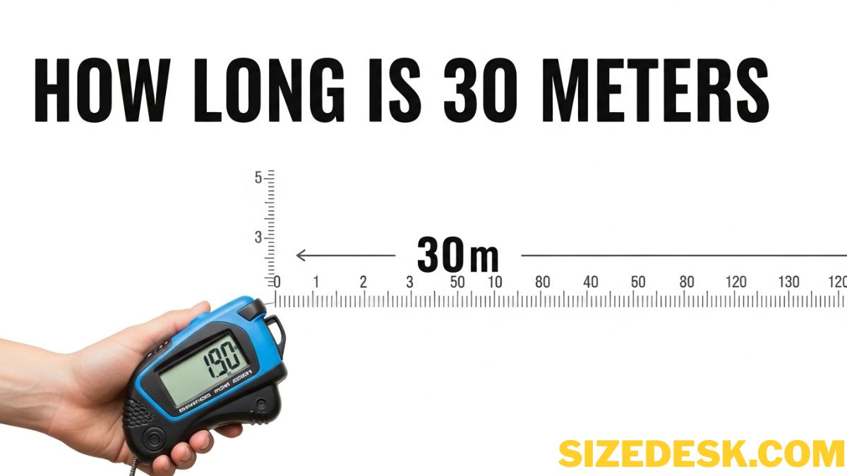 How Long is 30 Meters? 16 Most Common Distances And Things That Are 30 ...