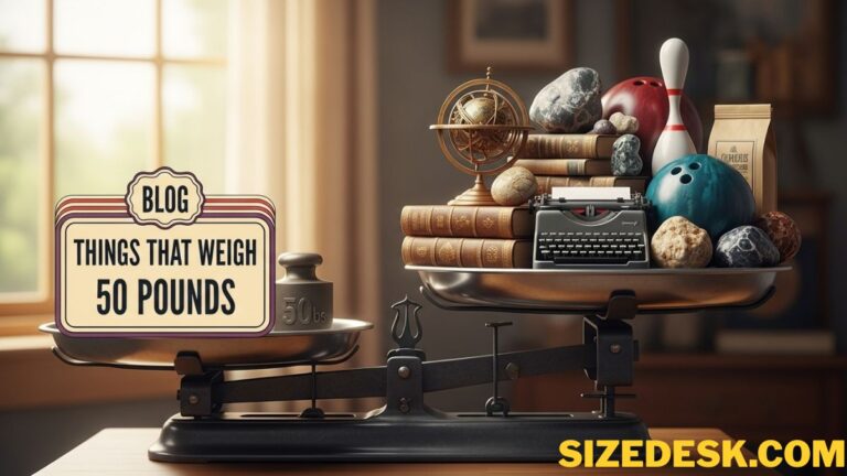 17 Things That Weigh 50 Pounds: What Does 50 Pounds Really Look Like?