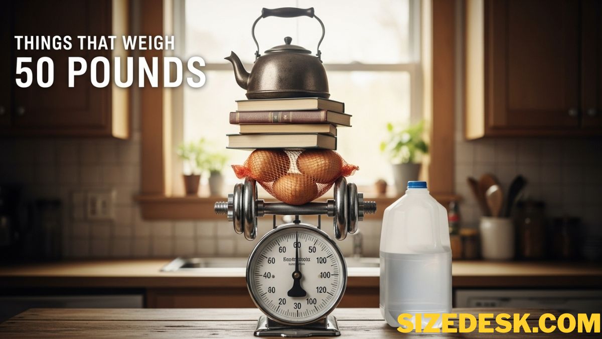 17 Things That Weigh 50 Pounds: What Does 50 Pounds Really Look Like?