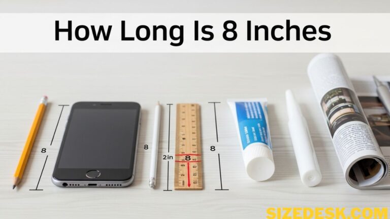 How Long Is 8 Inches? 18 Most Common Things That Are 8 Inches Long
