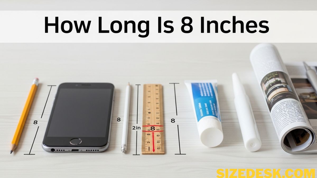 How Long Is 8 Inches? 18 Most Common Things That Are 8 Inches Long