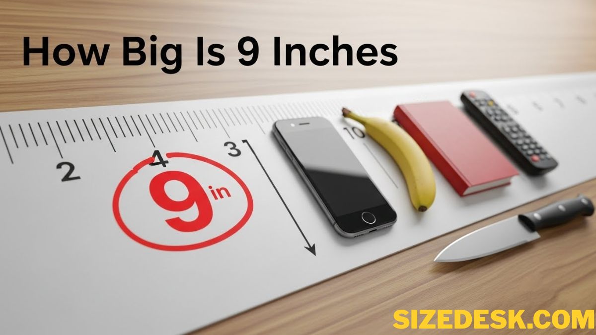 How Big Is 9 Inches? 14 Most Common Things to Visualize This Measurement