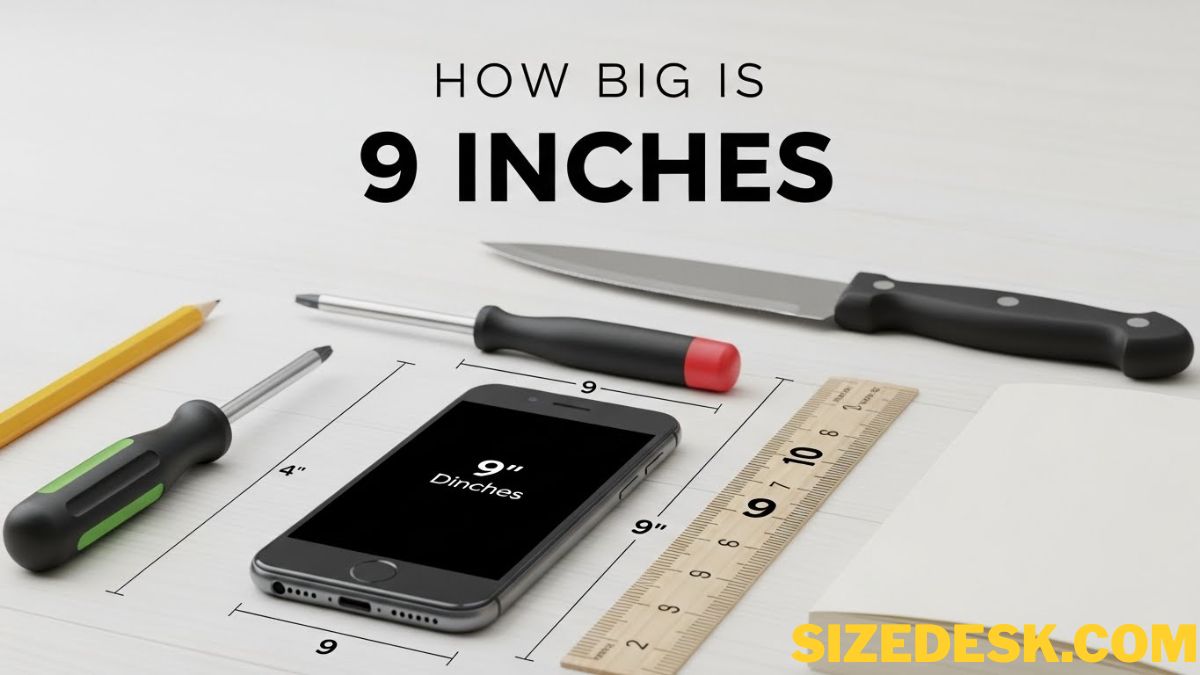 How Big Is 9 Inches? 14 Most Common Things to Visualize This Measurement