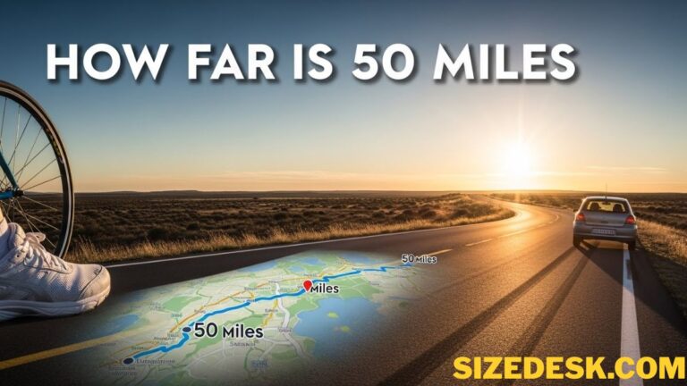 How Far Is 50 Miles: Understanding Distance in Everyday Life