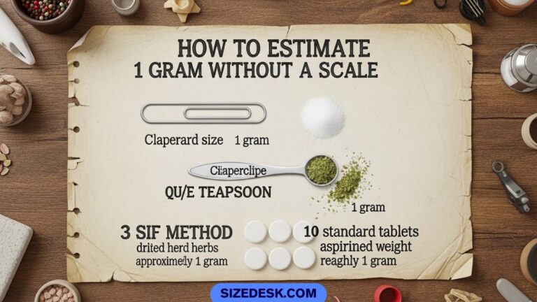 18 Most Common Things That Weigh About 1 Gram
