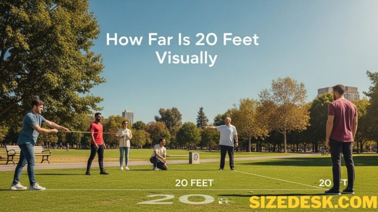 How Far Is 20 Feet Visually? 14 Most Common Things