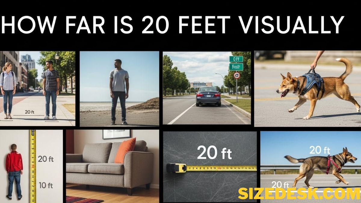 How Far Is 20 Feet Visually? 14 Most Common Things