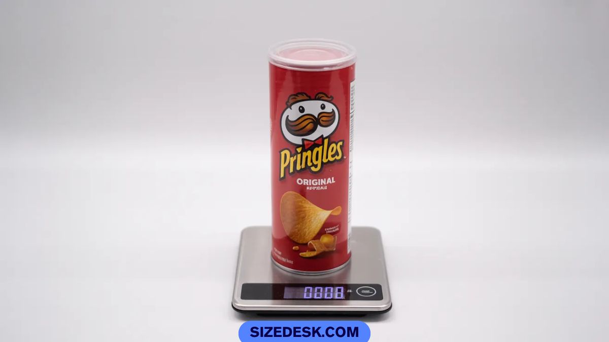 Pringles Can Dimensions: Size, Height, Length, and Diameter