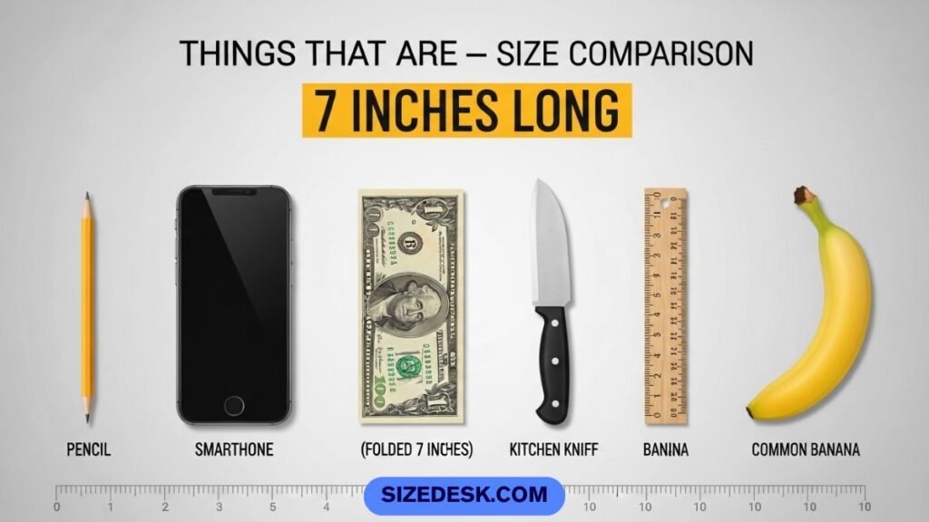 How Long Is 7 Inches? 14 Common Things That Are 7 Inches Long
